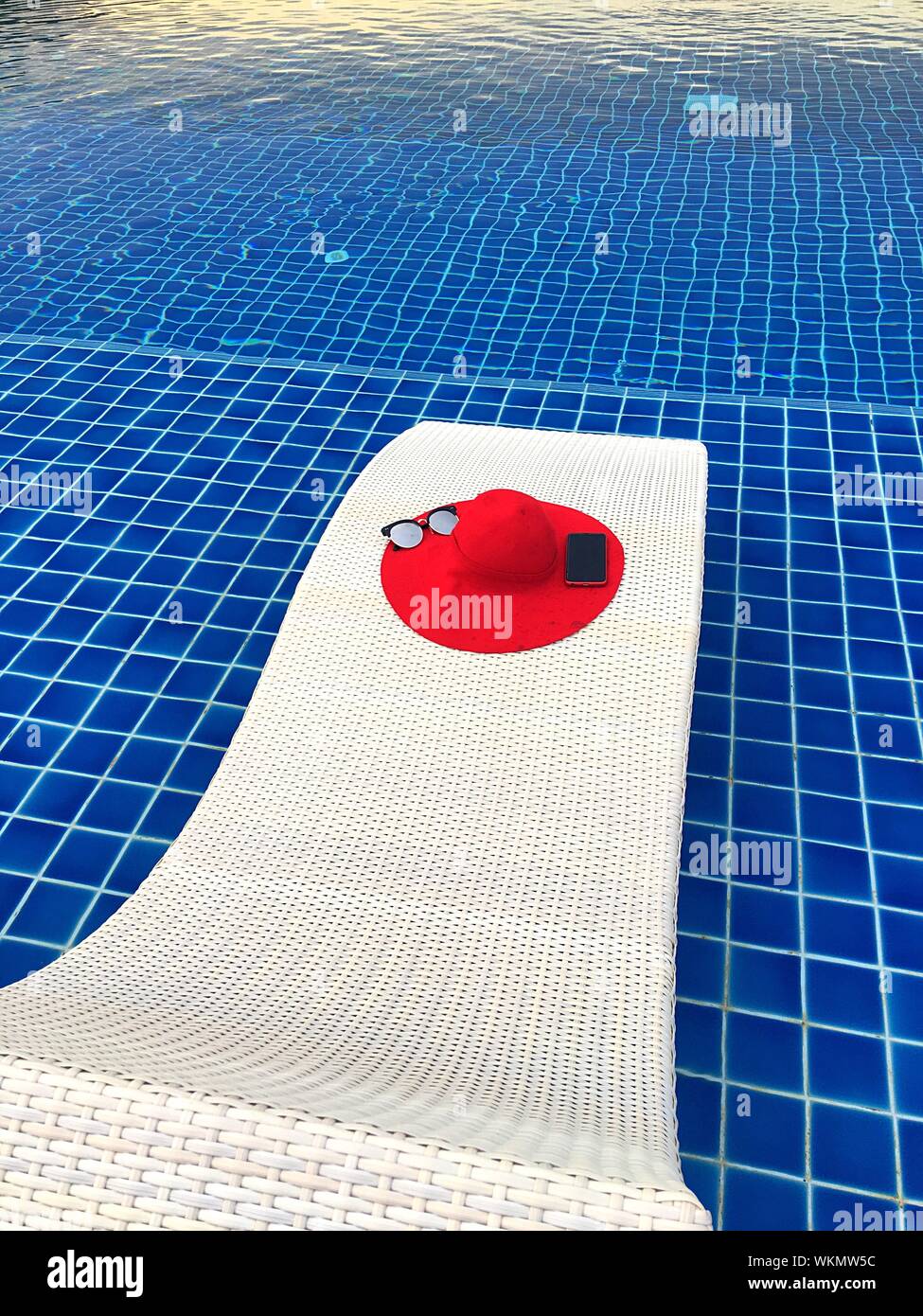 Red swimming pool thailand hi-res stock photography and images - Alamy