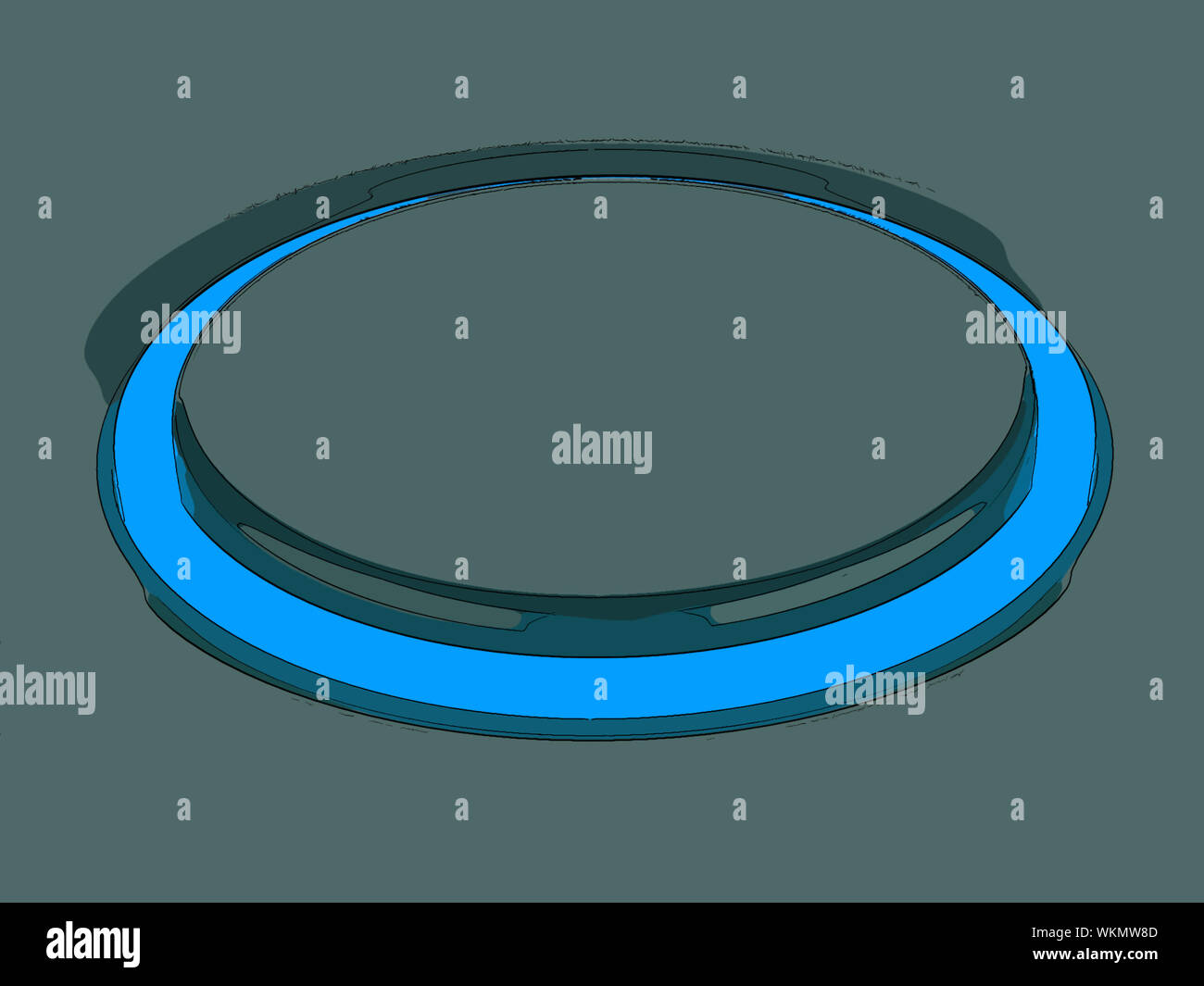 Blank Button Or Switch Showing Copy space Stock Photo - Alamy