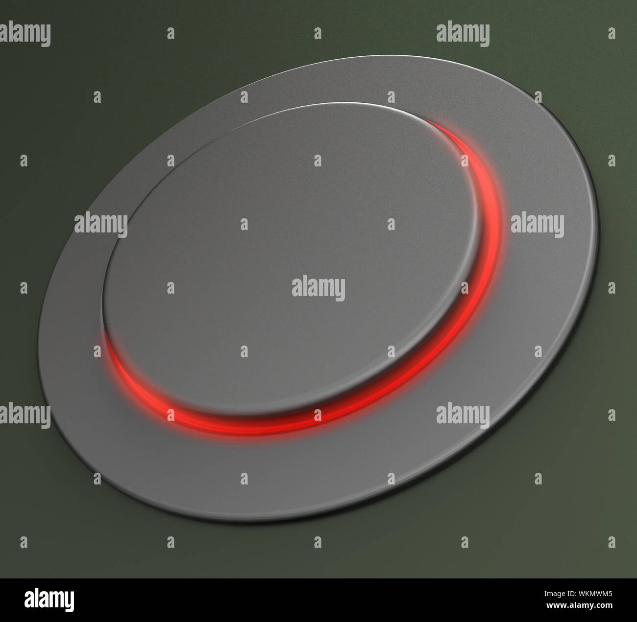 Blank Push Button Or Switch Showing Copy space Stock Photo - Alamy