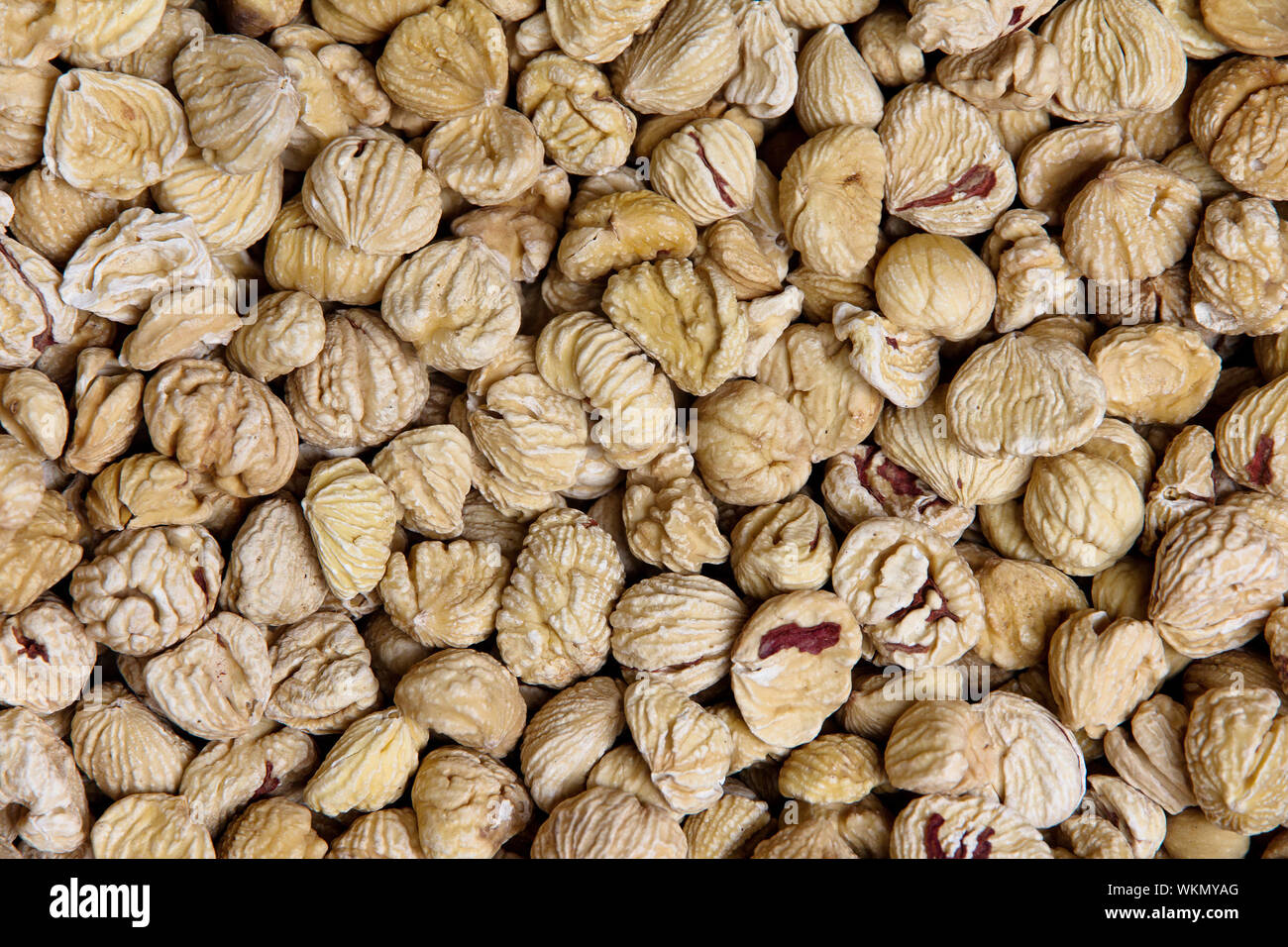 Peeled sweet chestnut hi-res stock photography and images - Alamy