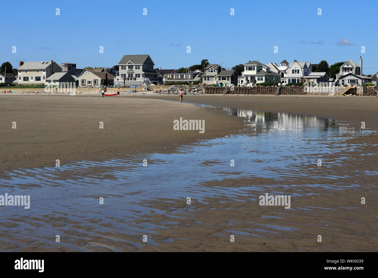 Scarborough beach maine hi-res stock photography and images - Alamy