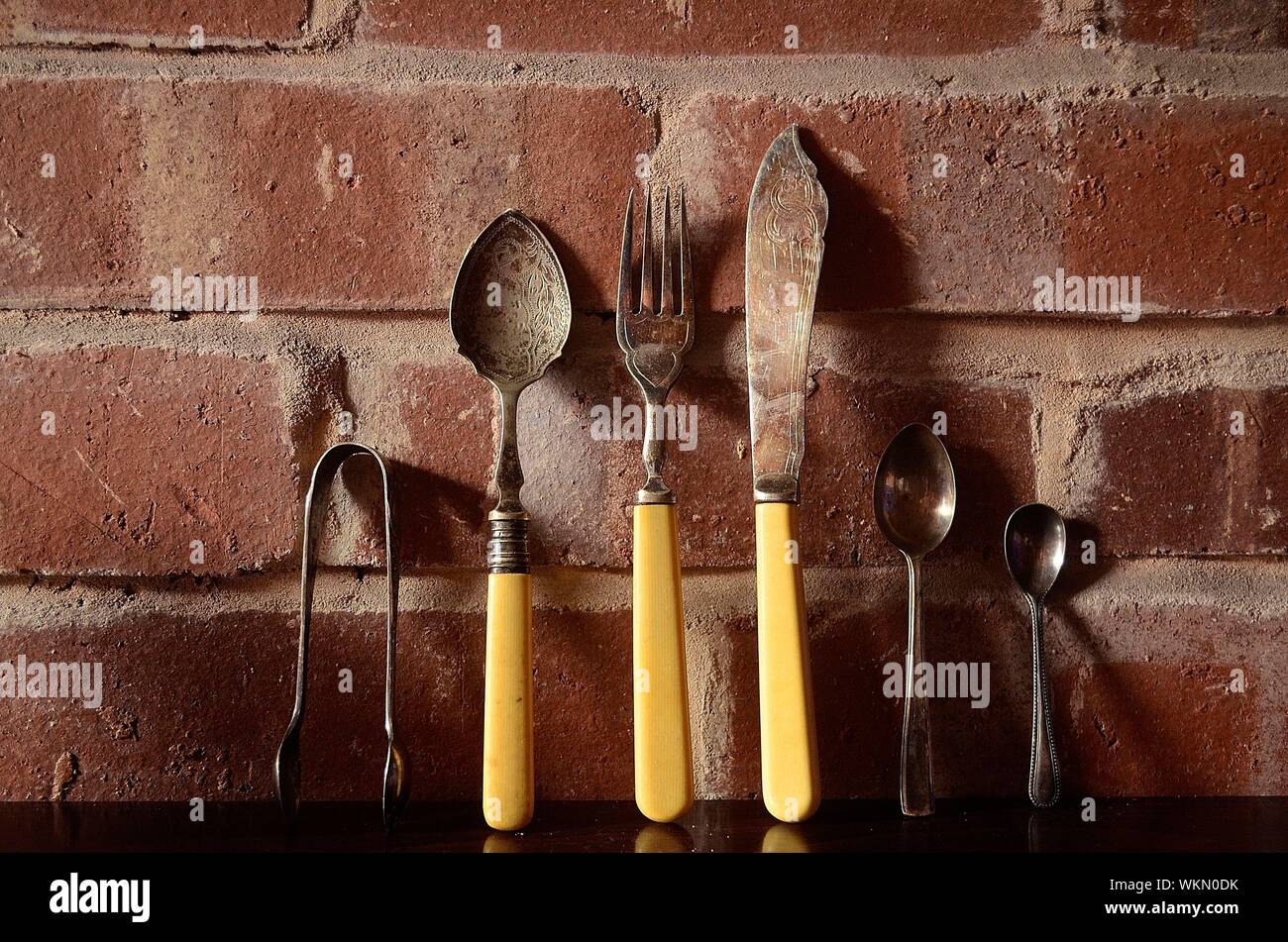 Cutlery old hi-res stock photography and images - Alamy