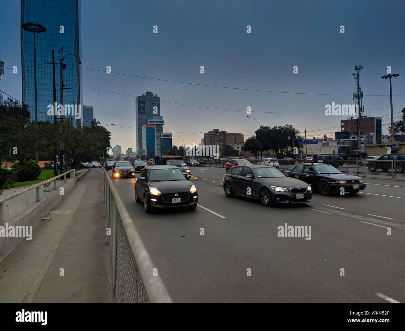 Avenue javier prado hi-res stock photography and images - Alamy