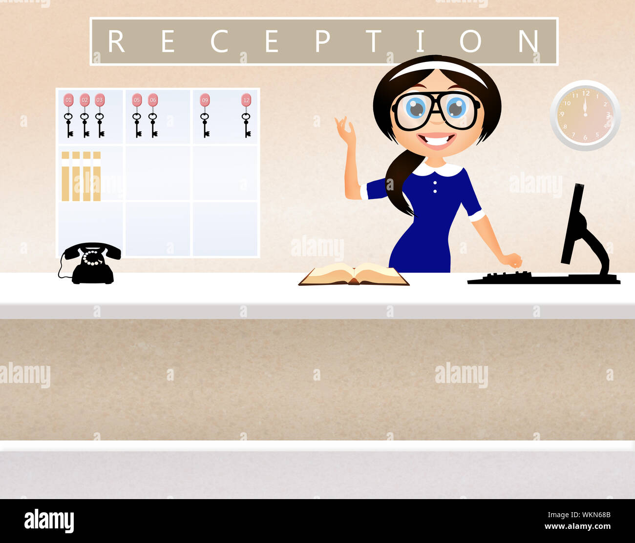 Cartoon rooms hi-res stock photography and images - Alamy