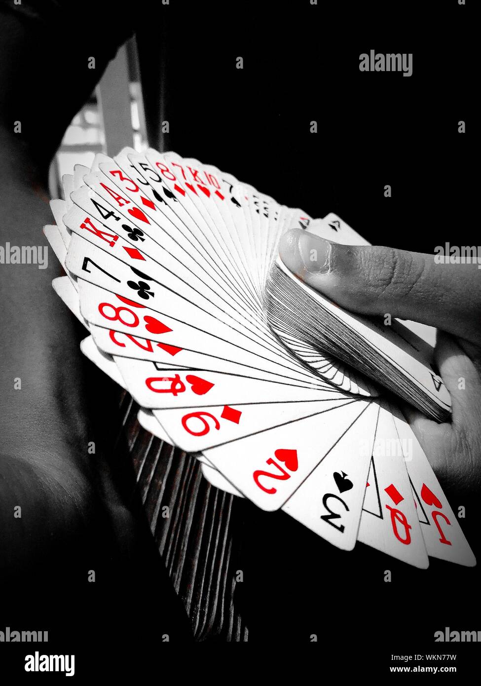 Hand of cards hi-res stock photography and images - Alamy