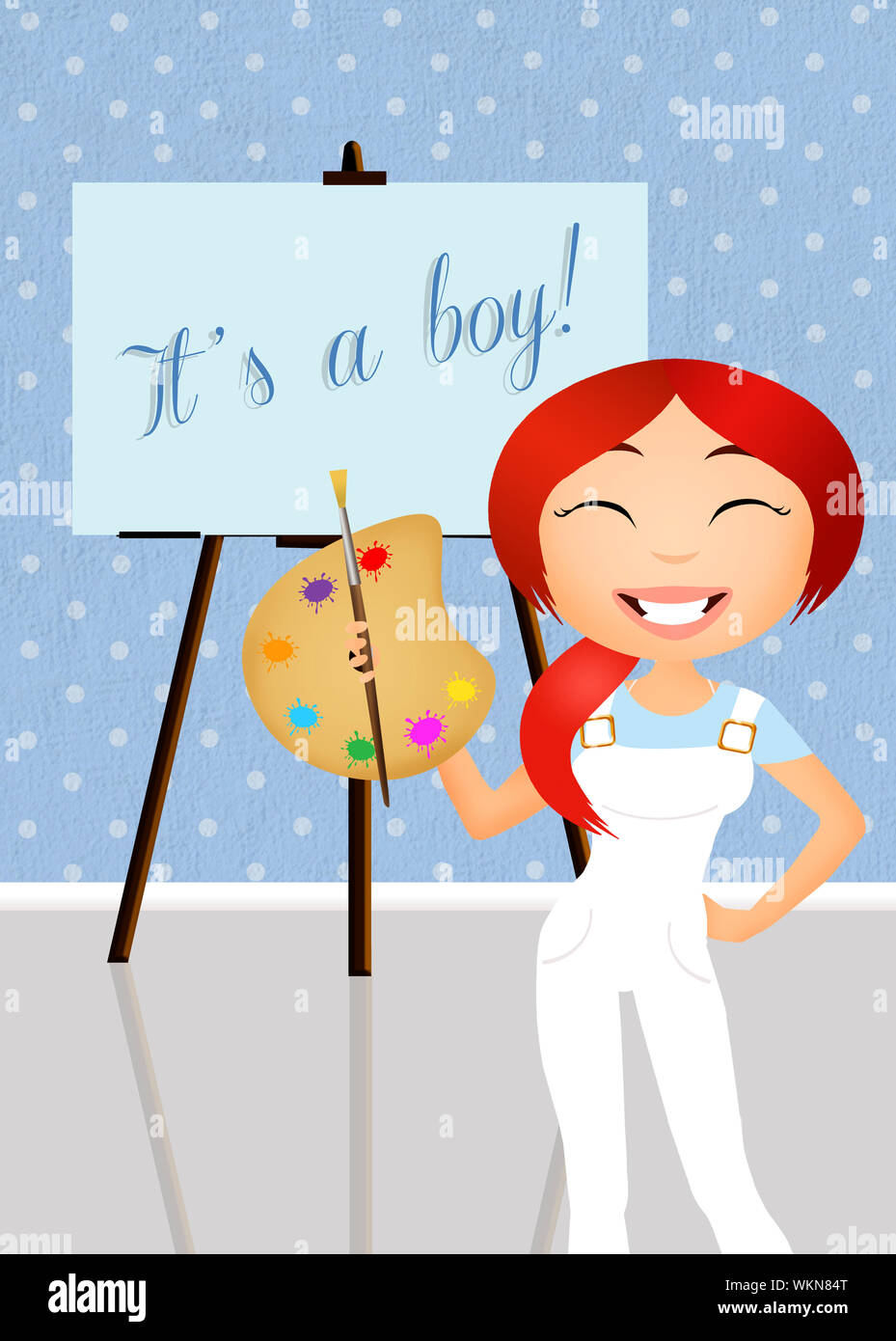 was born a male Stock Photo - Alamy