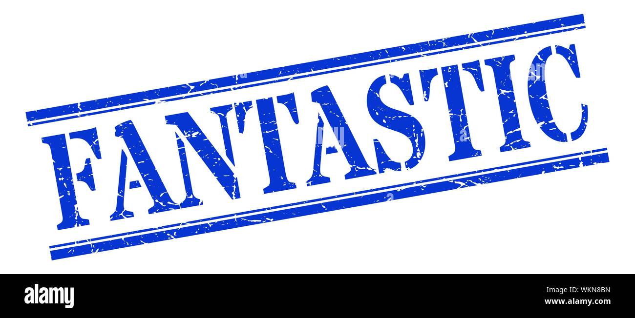 fantastic stamp. fantastic square grunge sign. fantastic Stock Vector ...