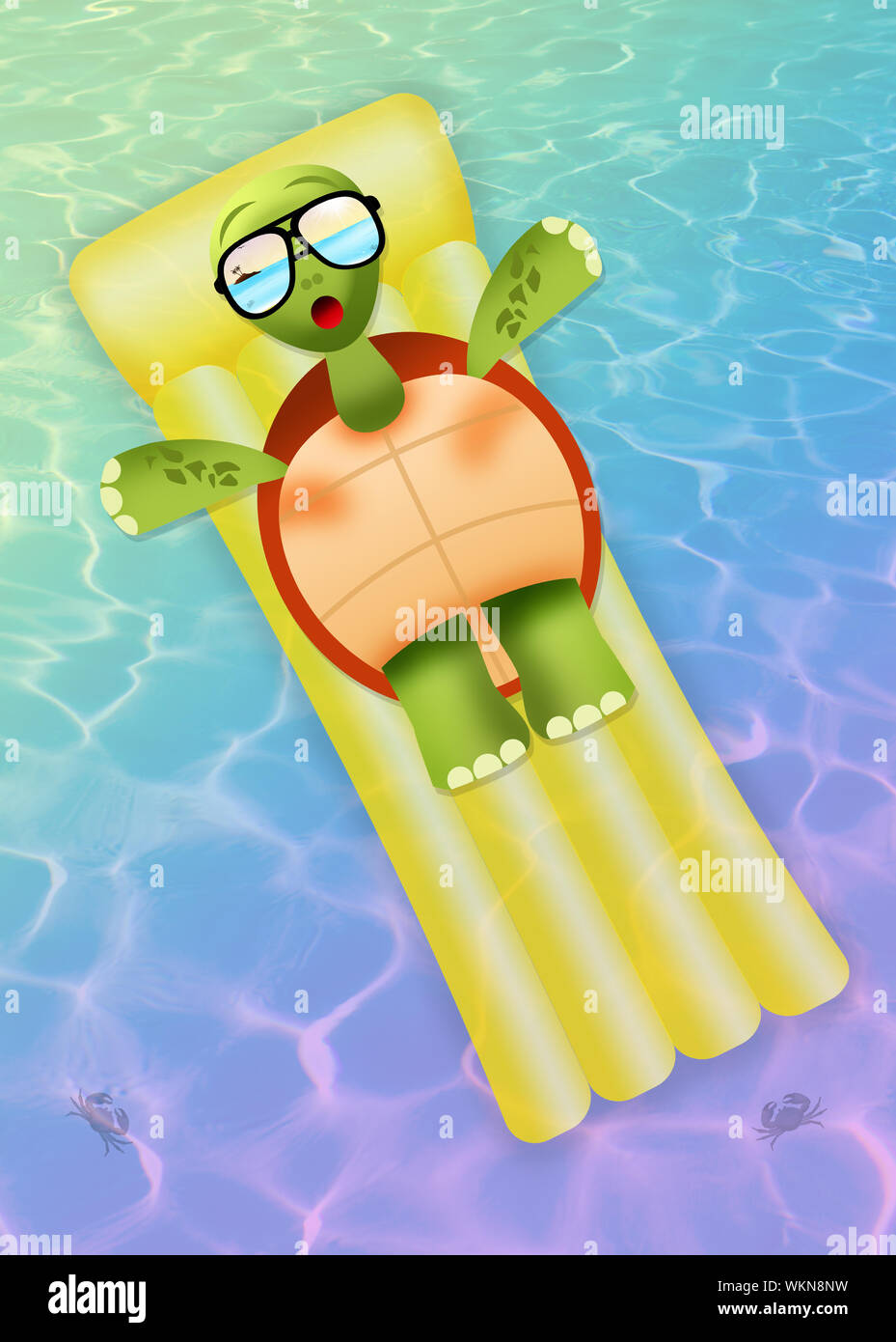 turtle in relax Stock Photo - Alamy