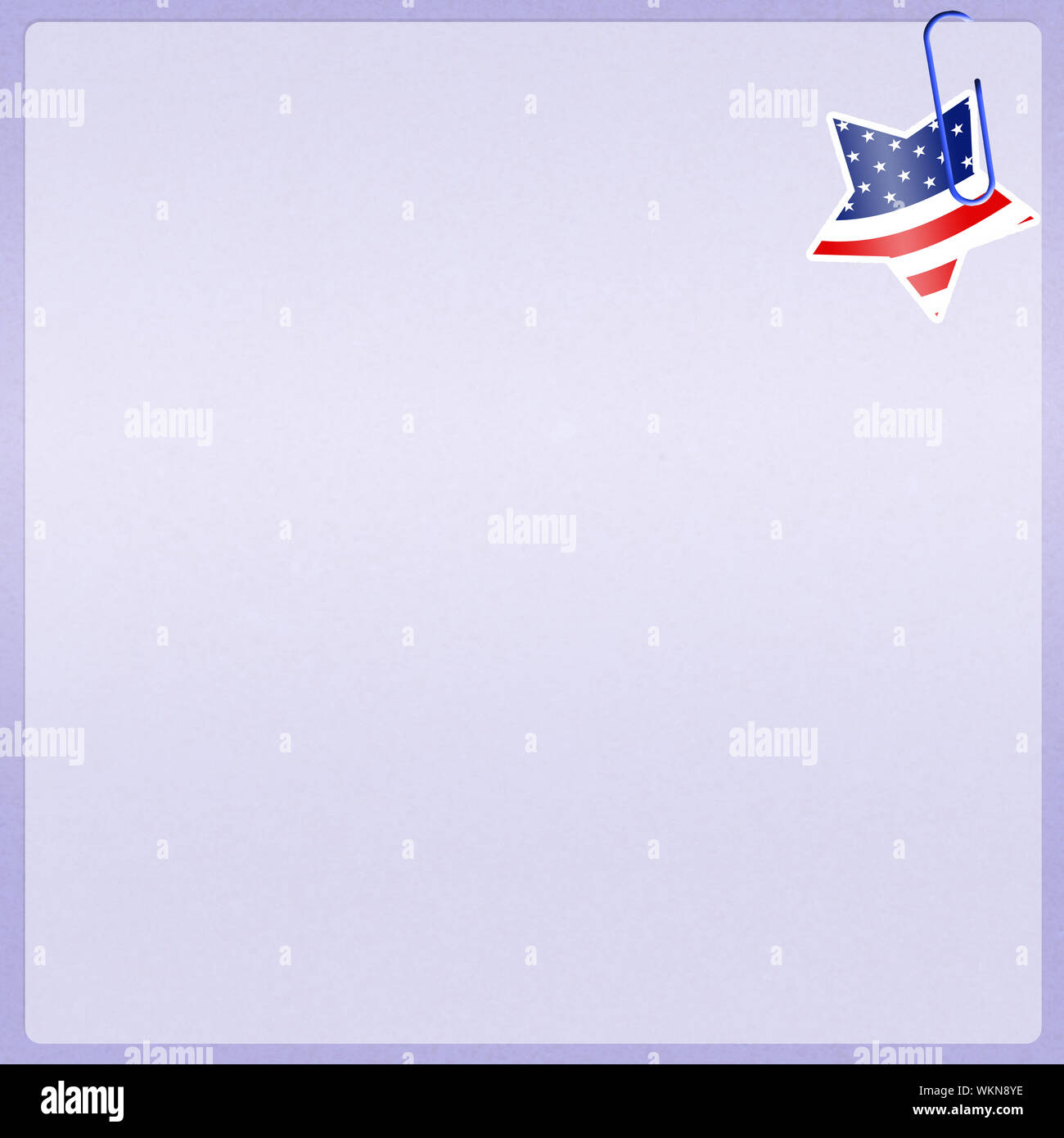 Independence day postcard Stock Photo - Alamy
