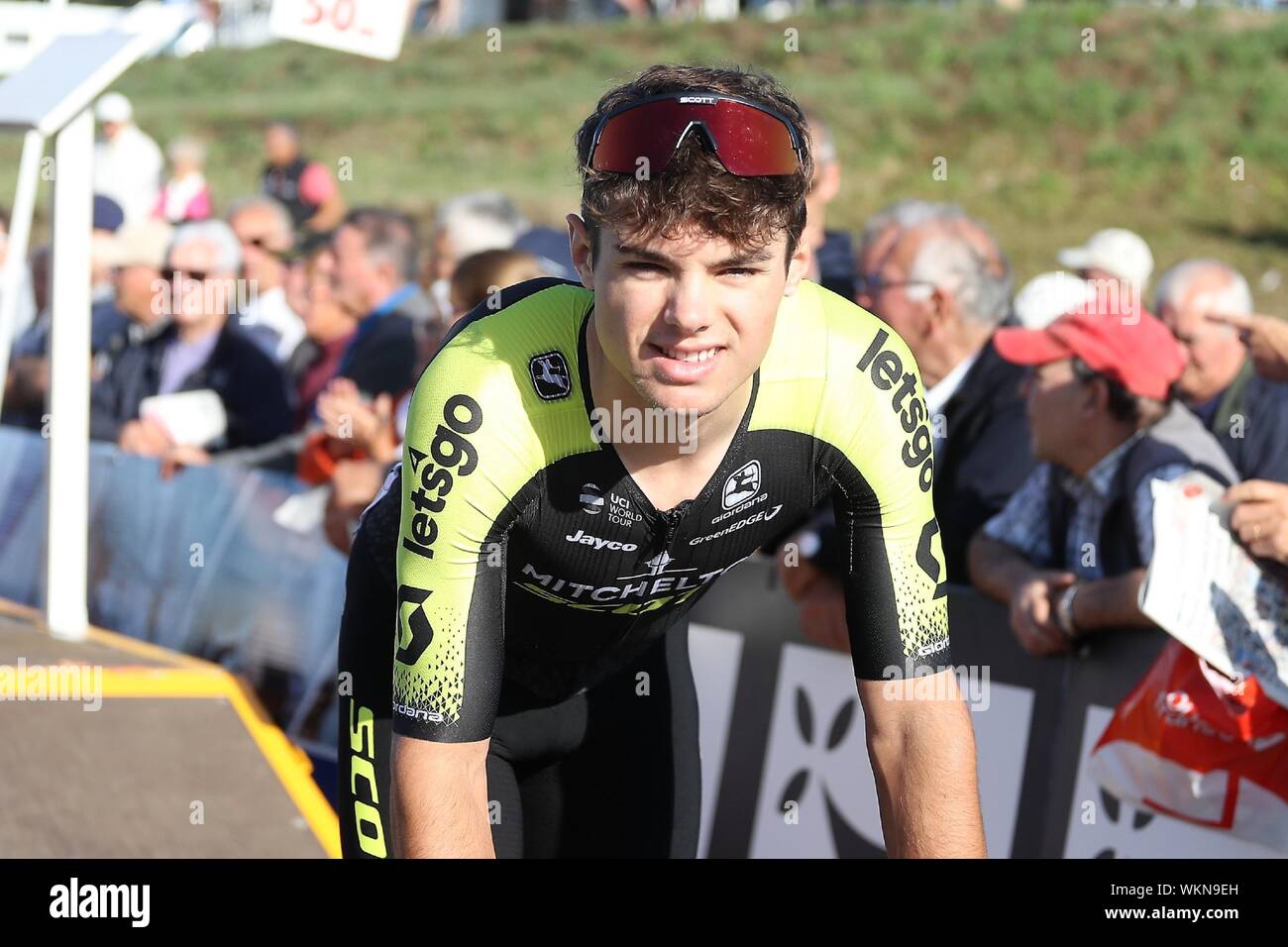 Robert Stannard in Michelton - Scott during the cycling Bretagne ...