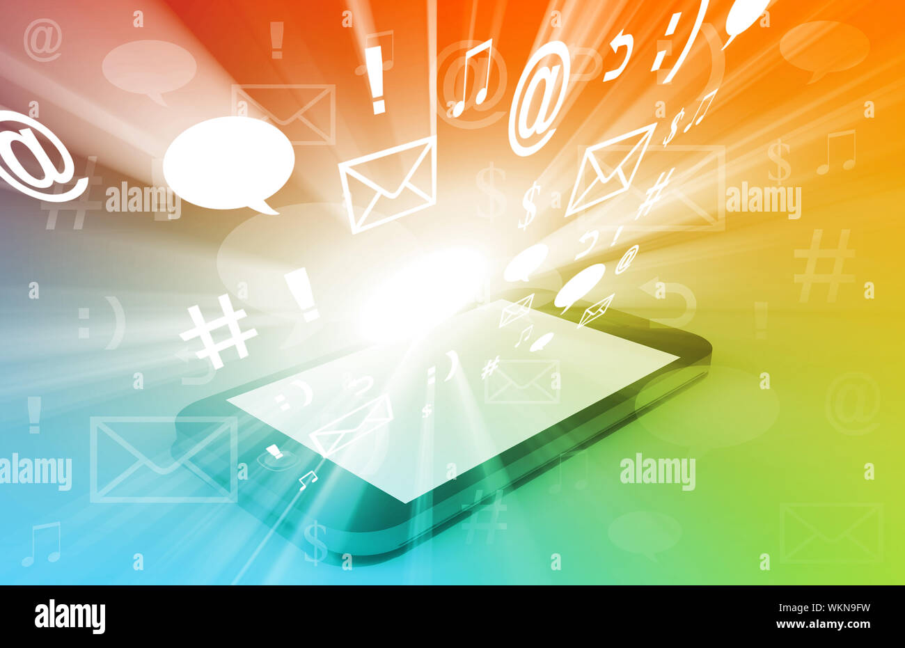 Sharing digital content hi-res stock photography and images - Alamy
