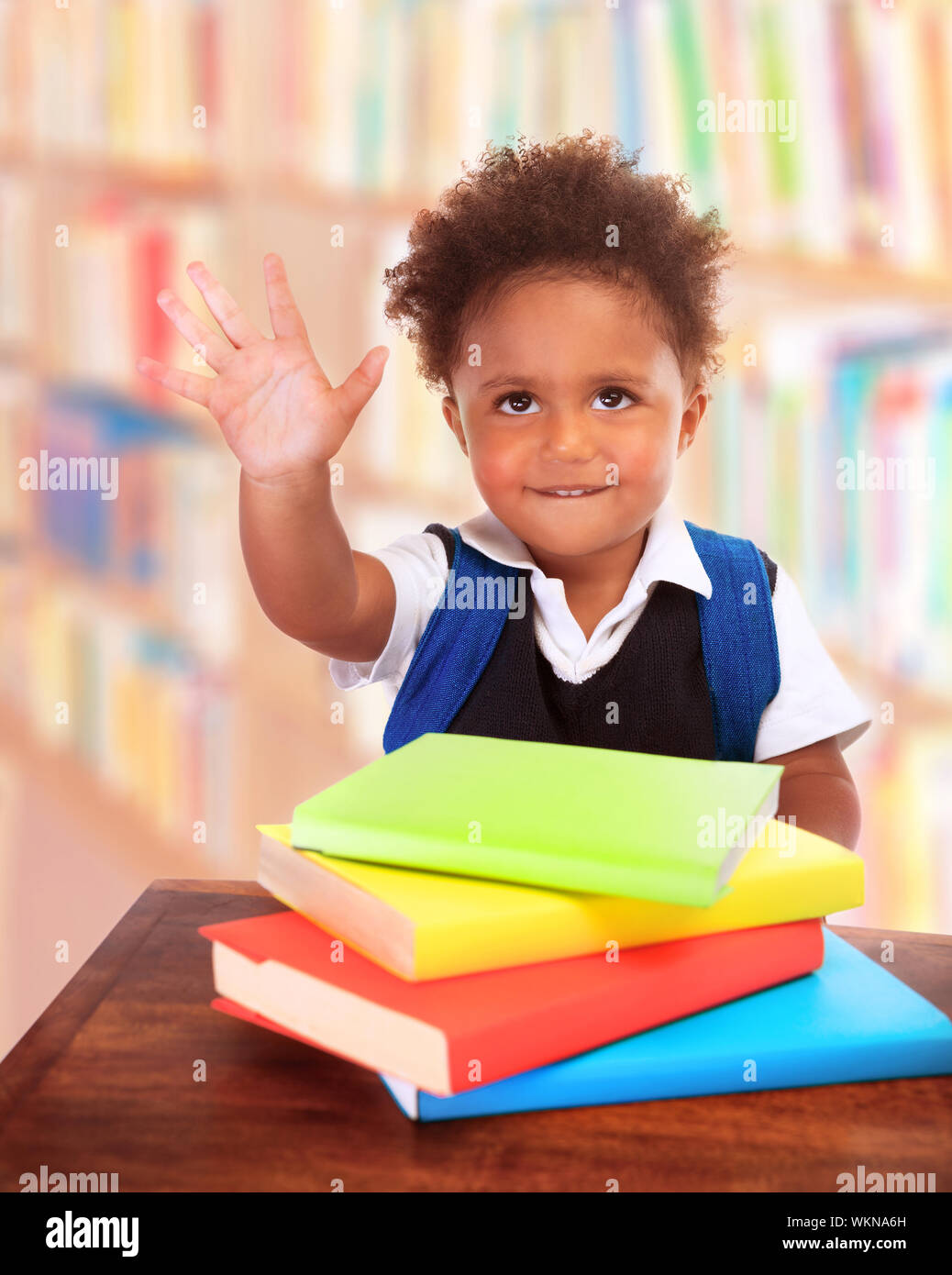 African children studying library hi-res stock photography and images ...