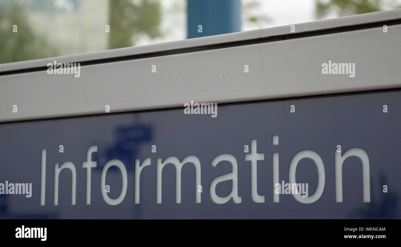 Station info travel service hi-res stock photography and images - Alamy