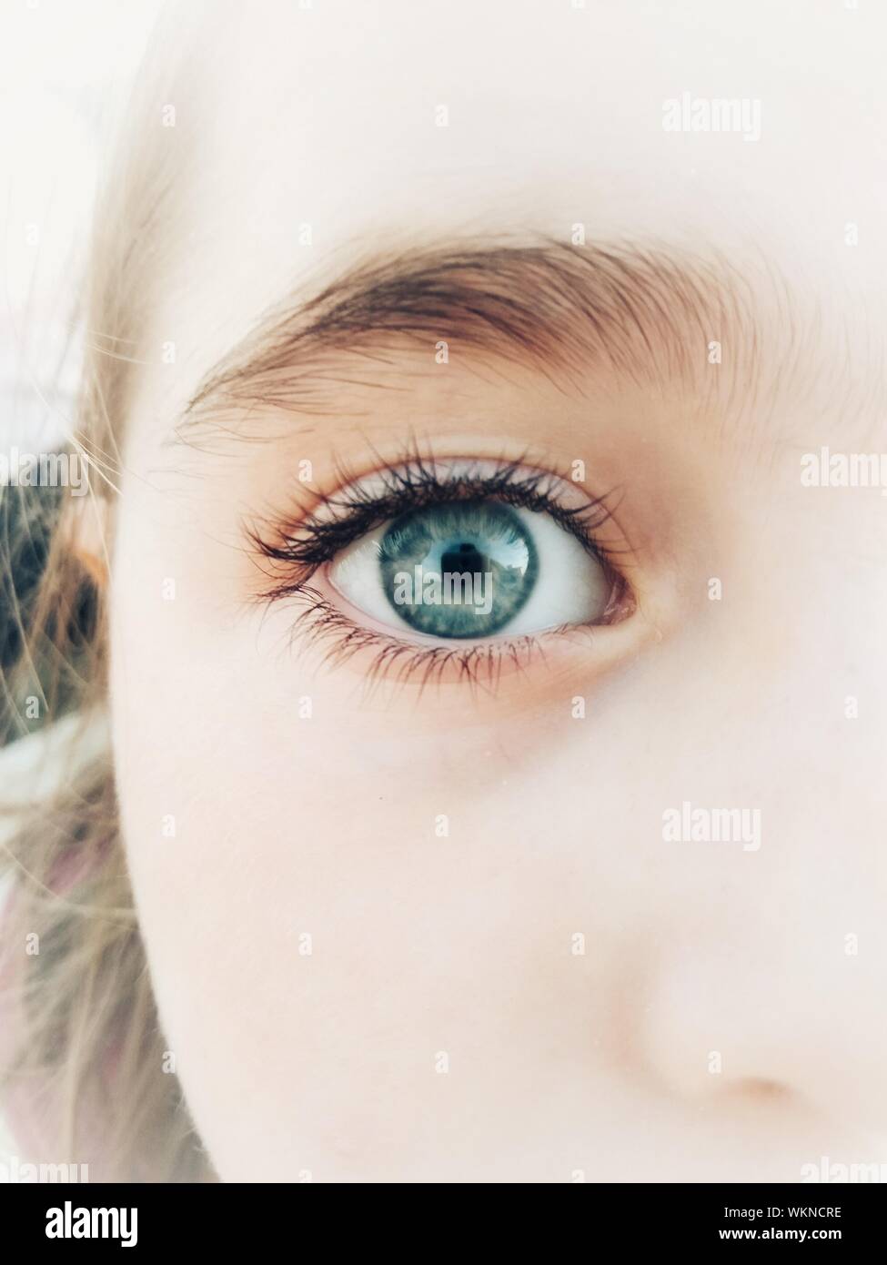 Green eye girl hi-res stock photography and images - Alamy