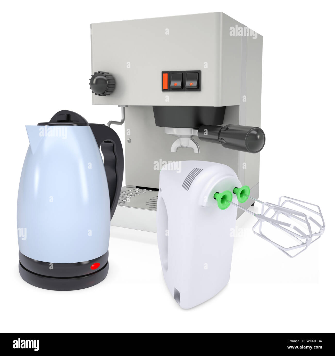 3d render coffee machine hi-res stock photography and images - Alamy