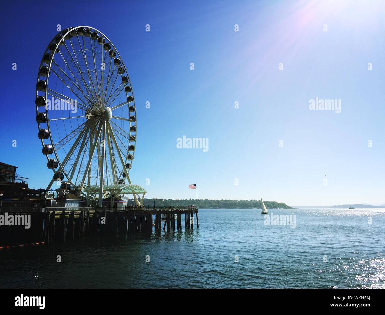 Seattle great wheel hi-res stock photography and images - Alamy