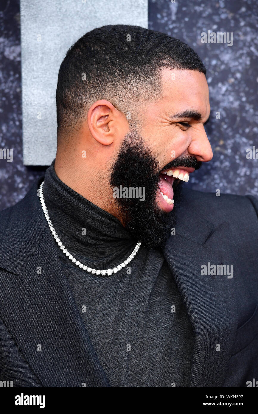 Drake attending uk premiere top boy hackney picturehouse hi-res stock ...