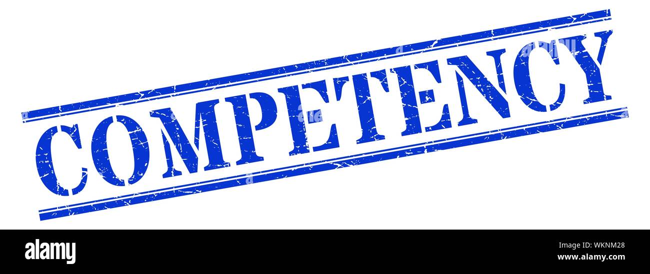 competency stamp. competency square grunge sign. competency Stock ...