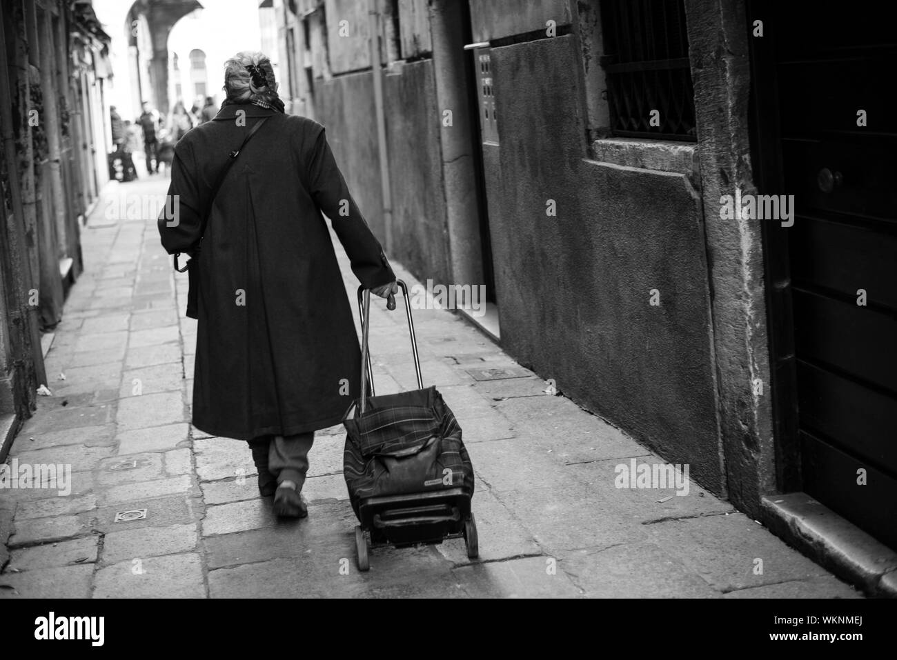 Narrow rear view Black and White Stock Photos & Images - Alamy