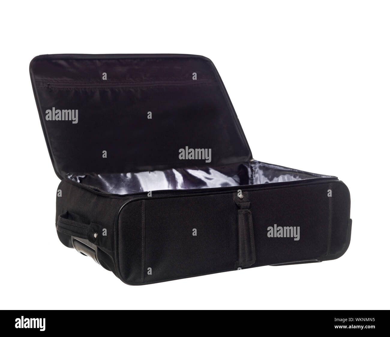 Front view blue suitcase Cut Out Stock Images & Pictures - Alamy