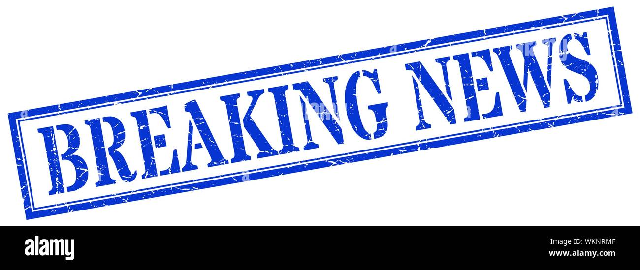 breaking news stamp. breaking news square grunge sign. breaking news ...
