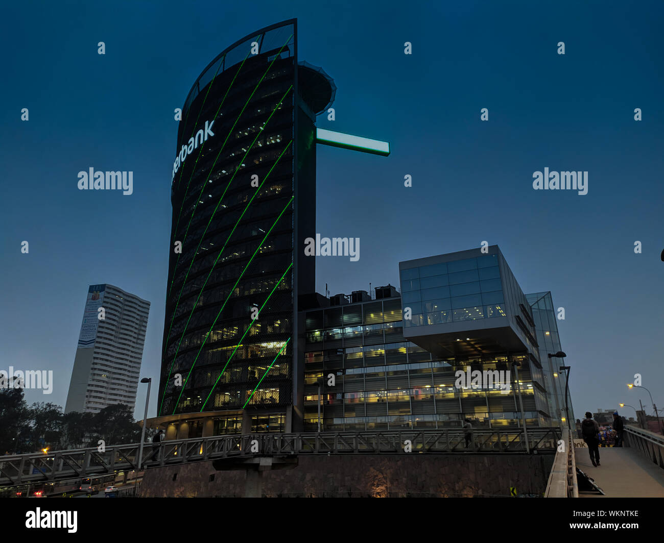 Interbank building at San Isidro Lima Peru Stock Photo - Alamy