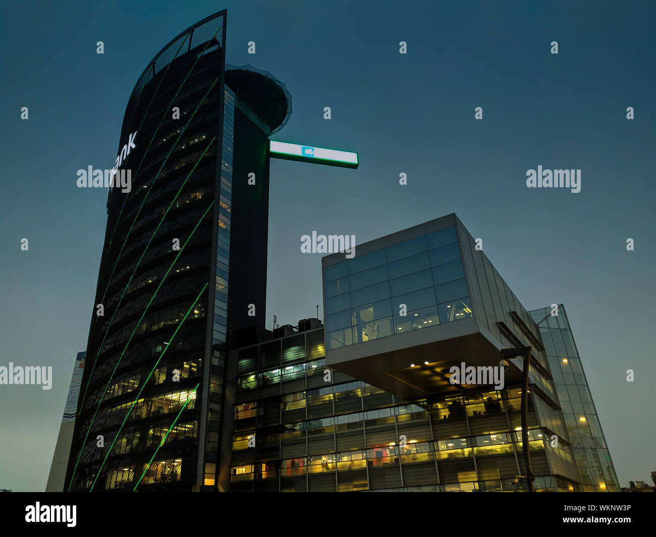 Interbank building at San Isidro Lima Peru Stock Photo - Alamy