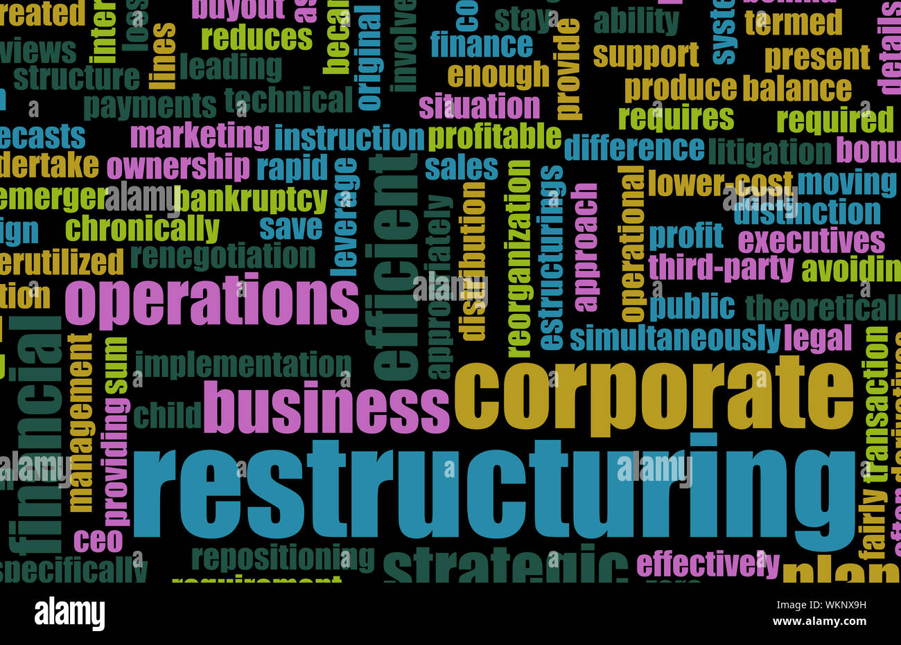 Restructuring and Downsizing in a Company Concept Stock Photo - Alamy