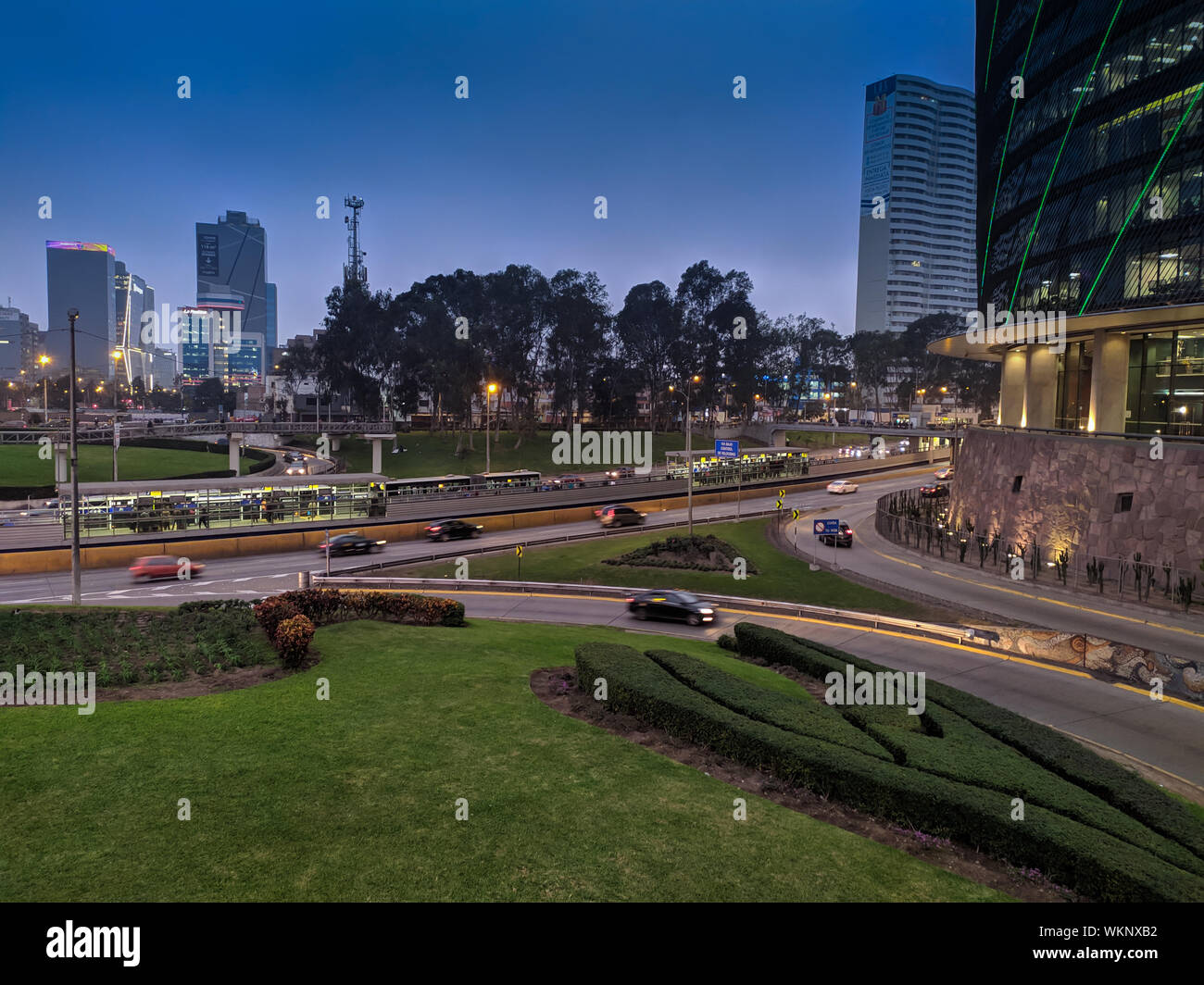 Interbank building at San Isidro Lima Peru Stock Photo - Alamy