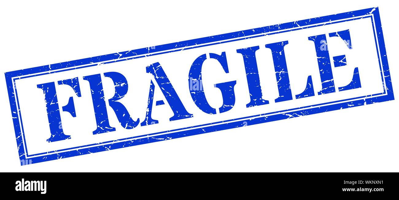 fragile stamp. fragile square grunge sign. fragile Stock Vector Image ...
