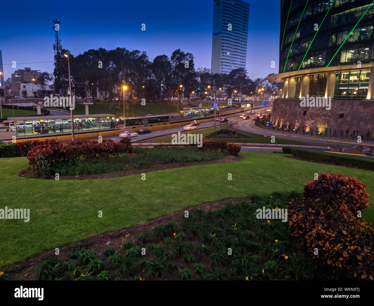 Interbank building at San Isidro Lima Peru Stock Photo - Alamy