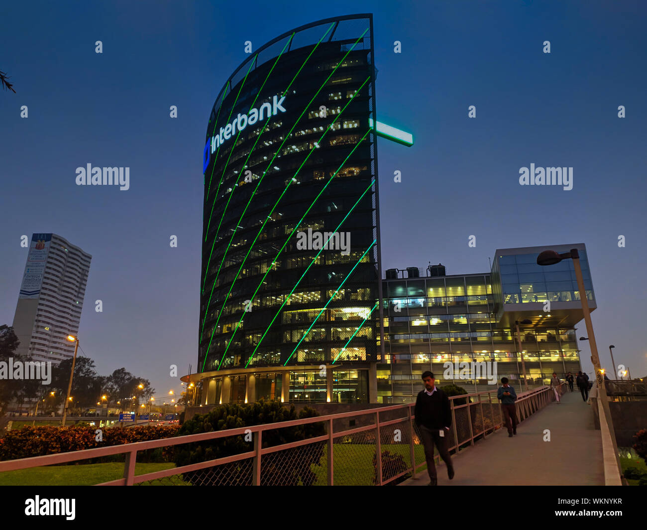 Interbank building at San Isidro Lima Peru Stock Photo - Alamy