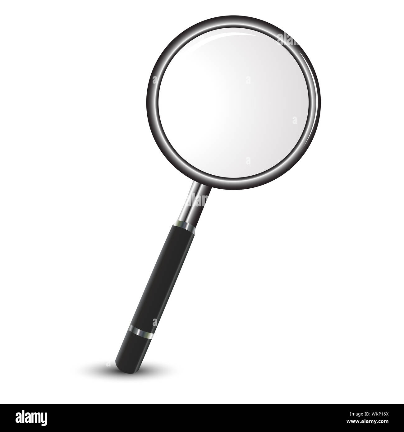 illustration of lens on white background Stock Photo - Alamy