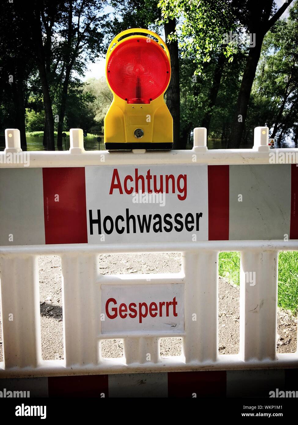 Footpath barrier hi-res stock photography and images - Alamy