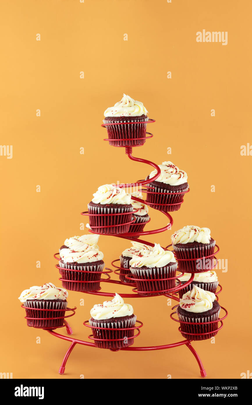 Yellow Velvet Cupcakes