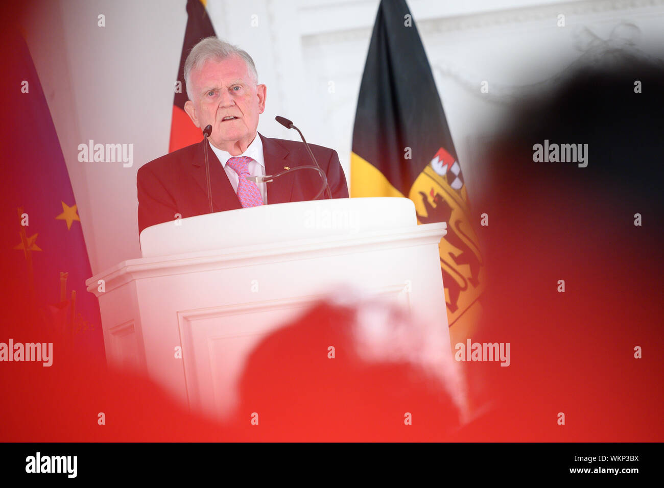Stuttgart, Germany. 04th Sep, 2019. Erwin Teufel (CDU), former Prime ...