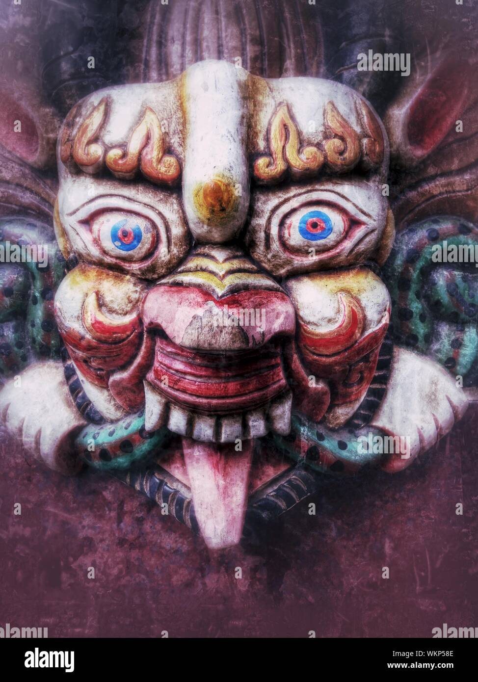 Traditional indian mask hi-res stock photography and images - Alamy