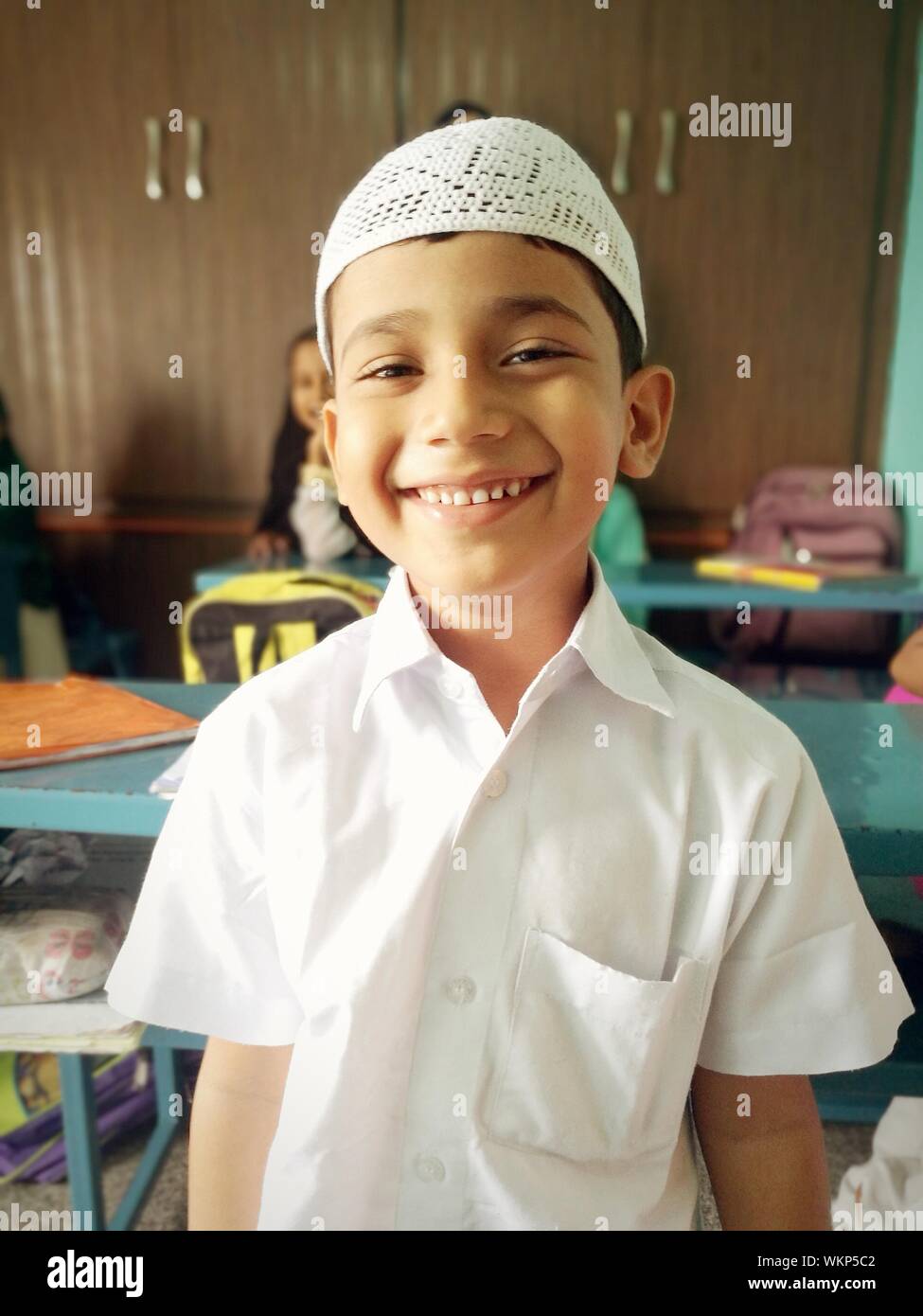 Student uniform classroom standing hi-res stock photography and images ...