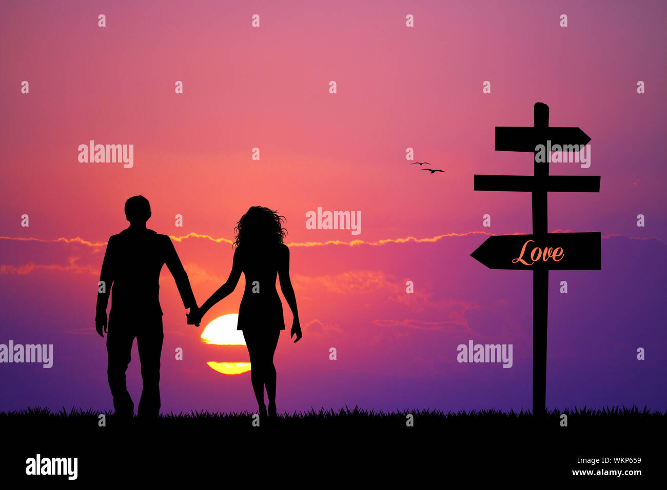 way of love Stock Photo - Alamy