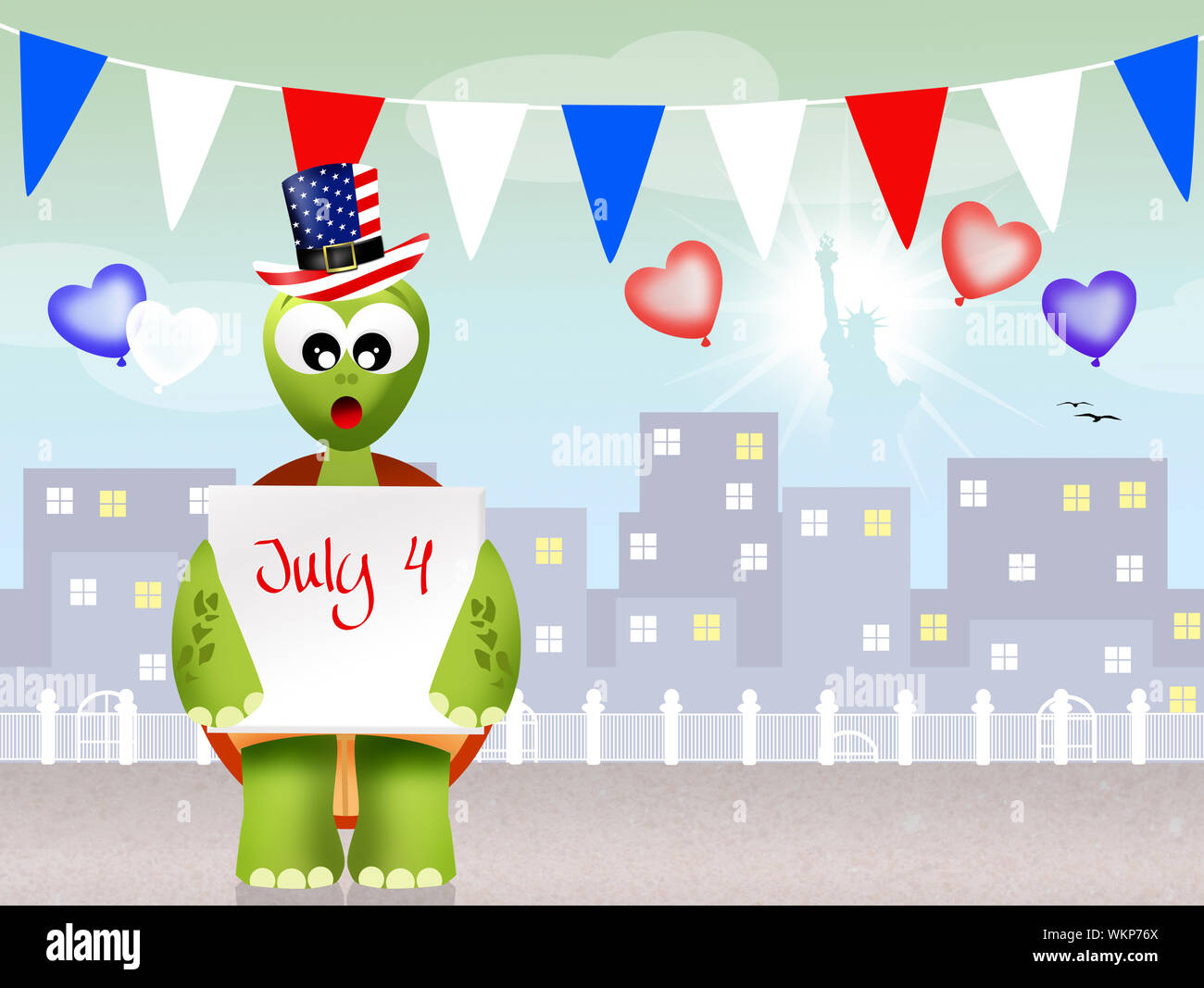 July 4, Independence day Stock Photo - Alamy