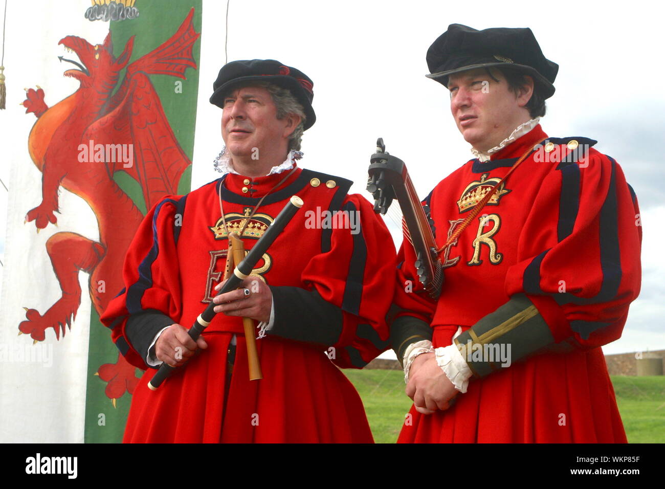 A re-enactment at Tilbury Fort of Queen Elizabeth I's speech to the ...