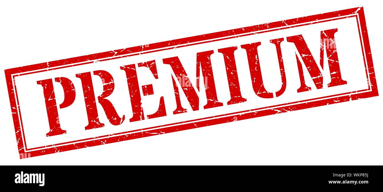 premium stamp. premium square grunge sign. premium Stock Vector Image ...