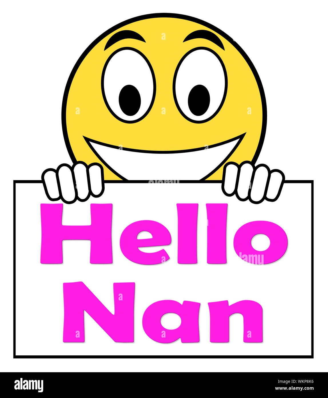 Hello nan hi-res stock photography and images - Alamy