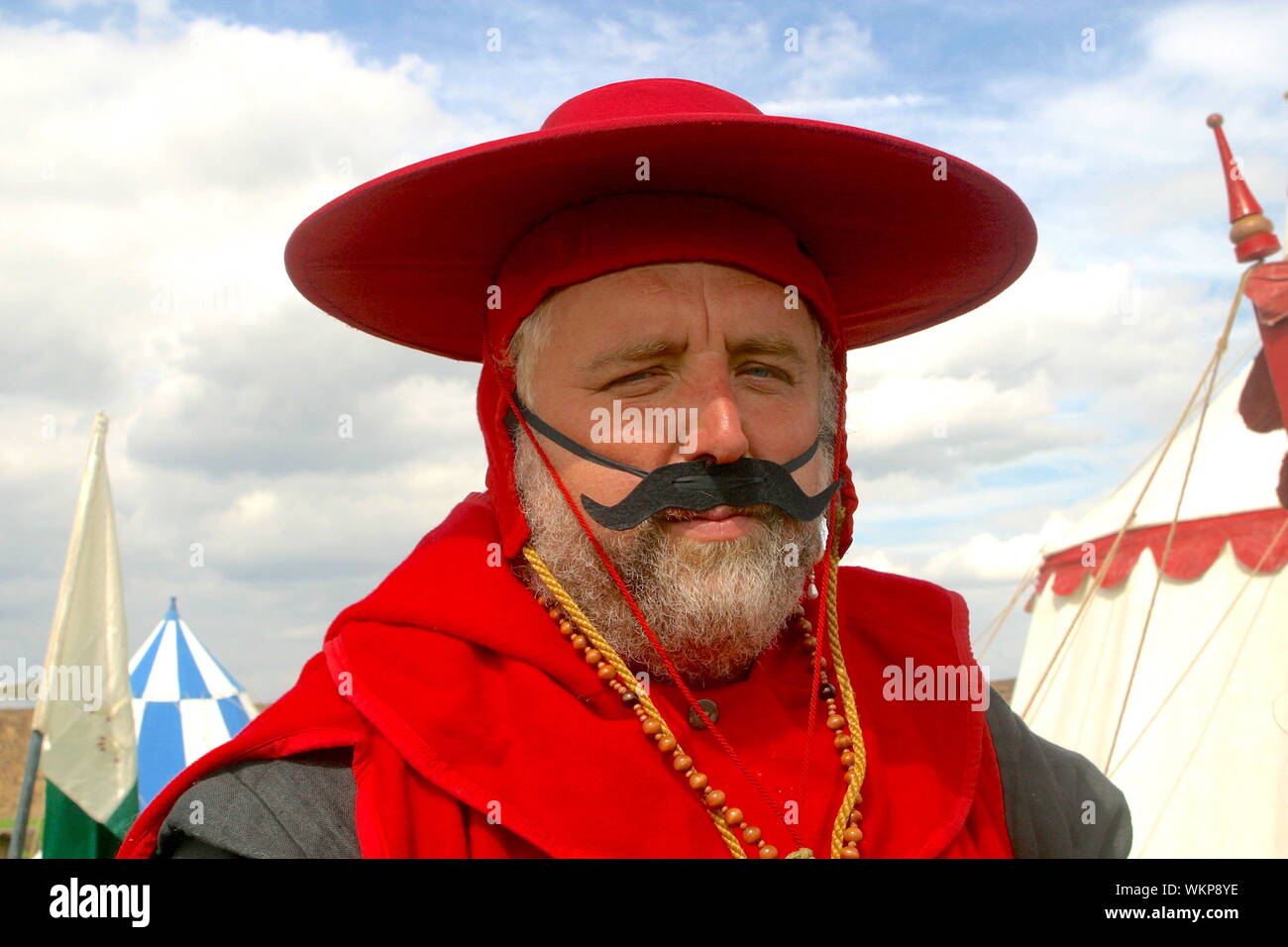 A re-enactment at Tilbury Fort of Queen Elizabeth I's speech to the ...