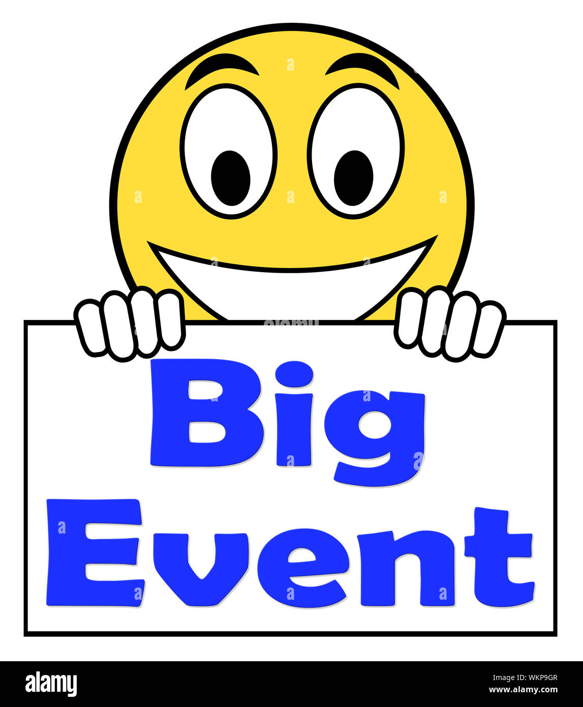 Big Event On Sign Showing Celebration Occasion Festival And Performance ...