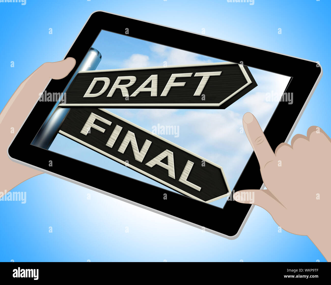 Final draft writing hi-res stock photography and images - Alamy