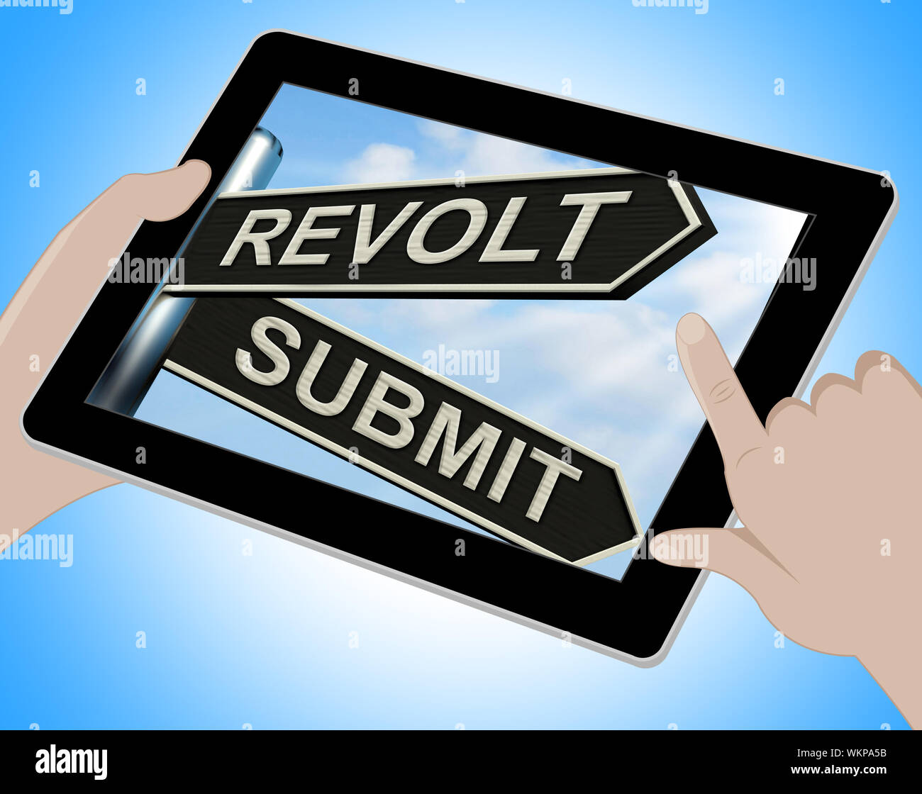 Accept surrender hi-res stock photography and images - Alamy