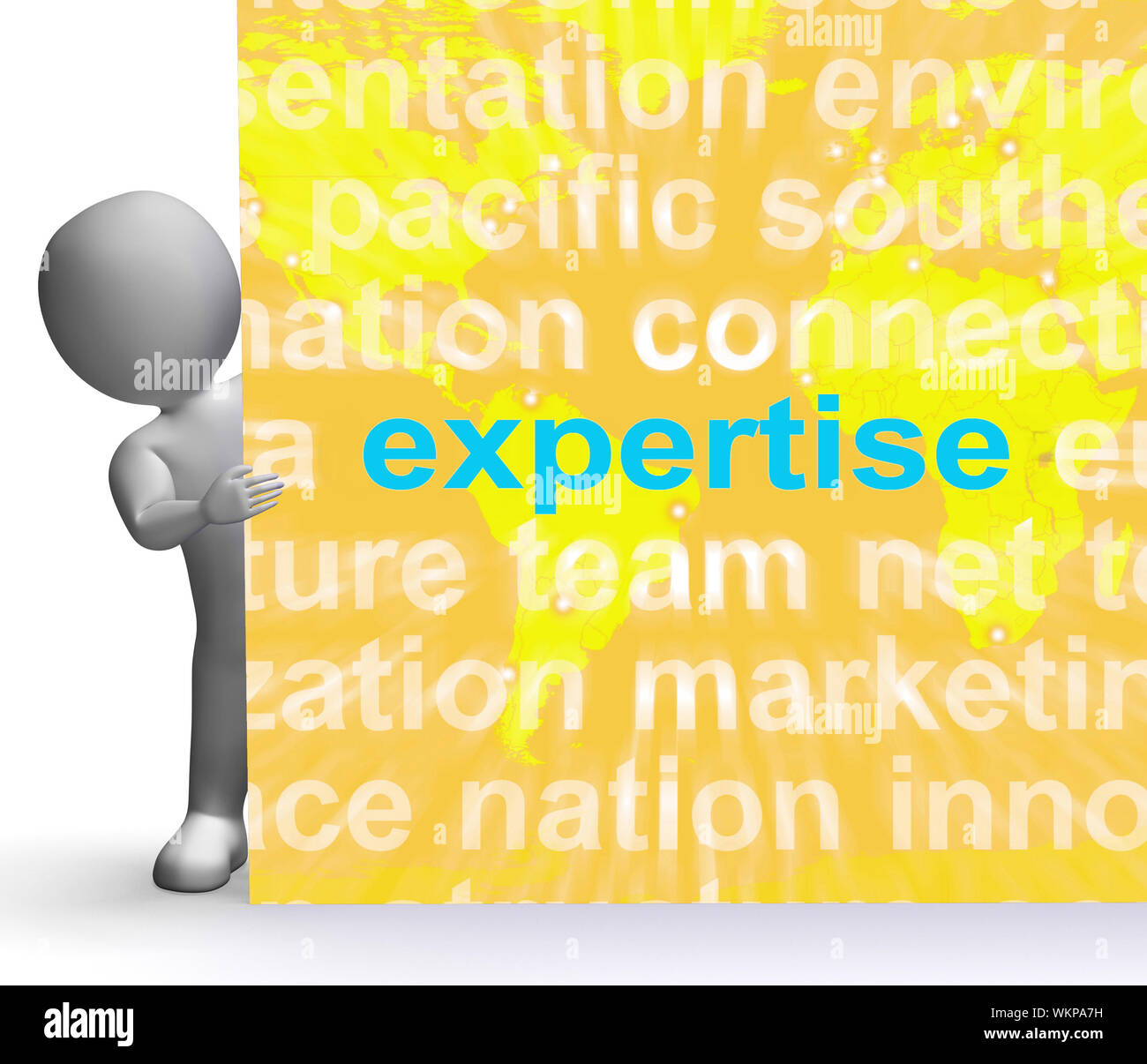 Expertise Word Cloud Sign Showing Skills Proficiency And Capabilities ...