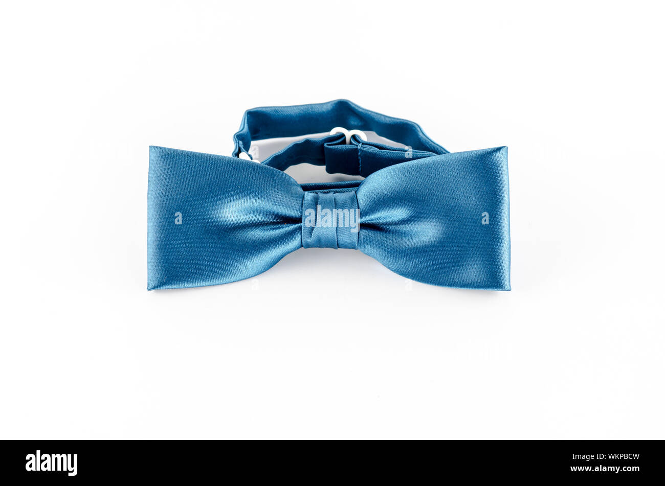 Blue satin tie hi-res stock photography and images - Alamy