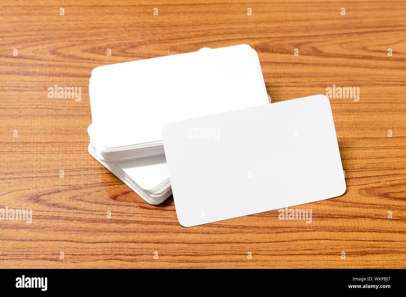 stack of business card Stock Photo - Alamy